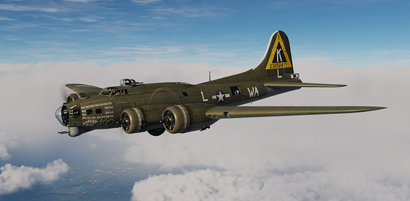 B-17G-35-BO 42-32024 "Swamp Fire"