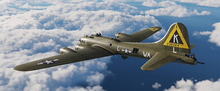 B-17G-35-BO 42-32024 "Swamp Fire"